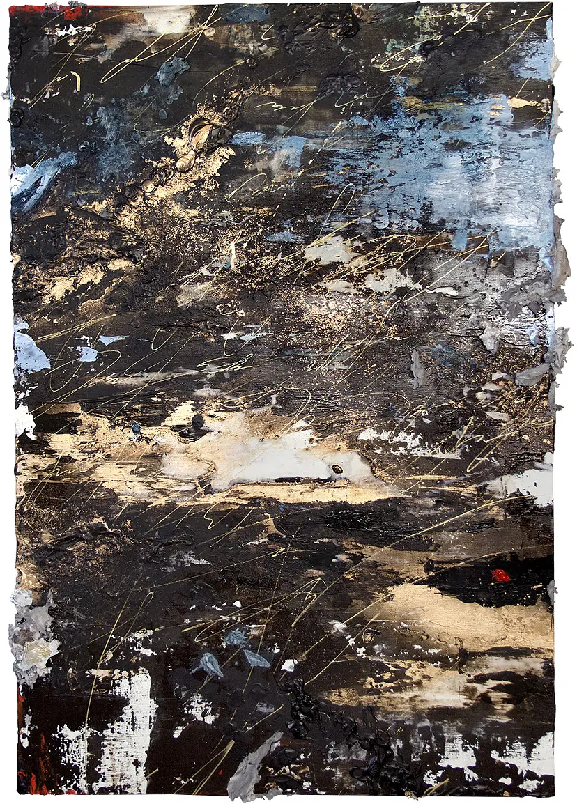 thinking about you / Blue by ayaka nakamura | 現代アートの販売・通販 | ArtSticker