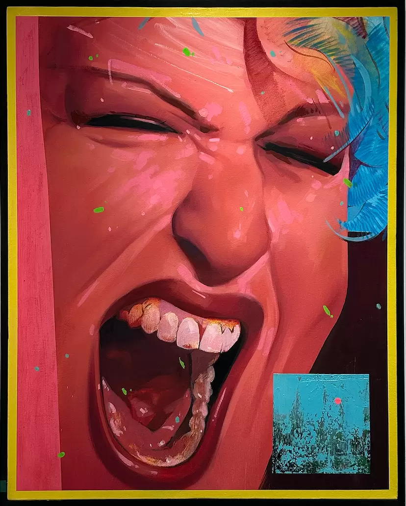 picture in picture is moving scene by cocoro nakaura | 現代アートの販売・通販 | ArtSticker