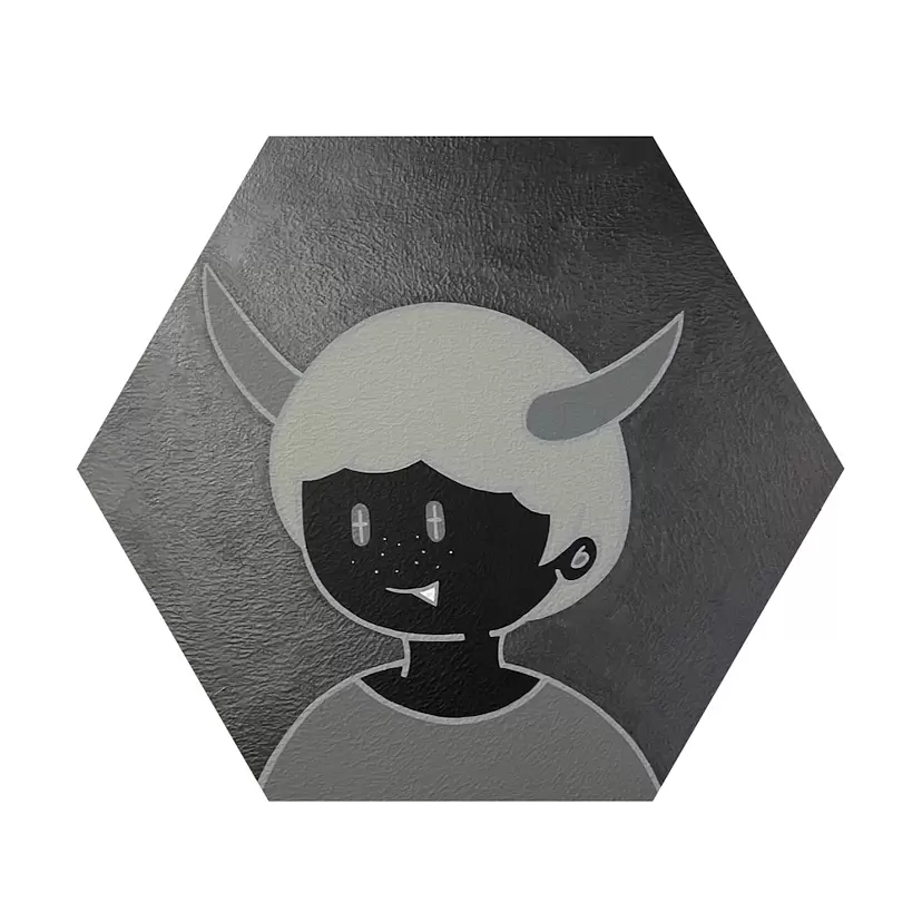 Toon Demon (Black) by 弓指貴弘 | 現代アートの販売・通販 | ArtSticker