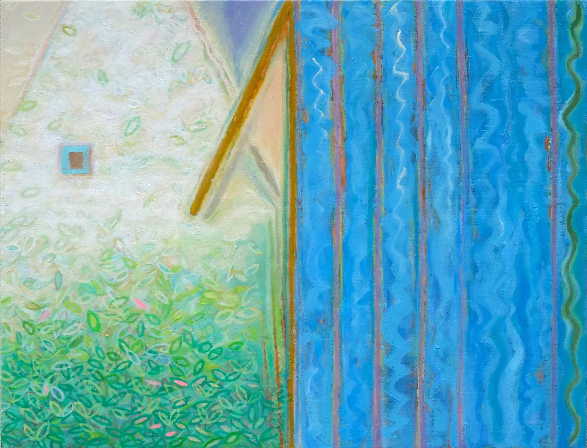 波板ブルー by 吉村正美 | 現代アートの販売・通販 | ArtSticker