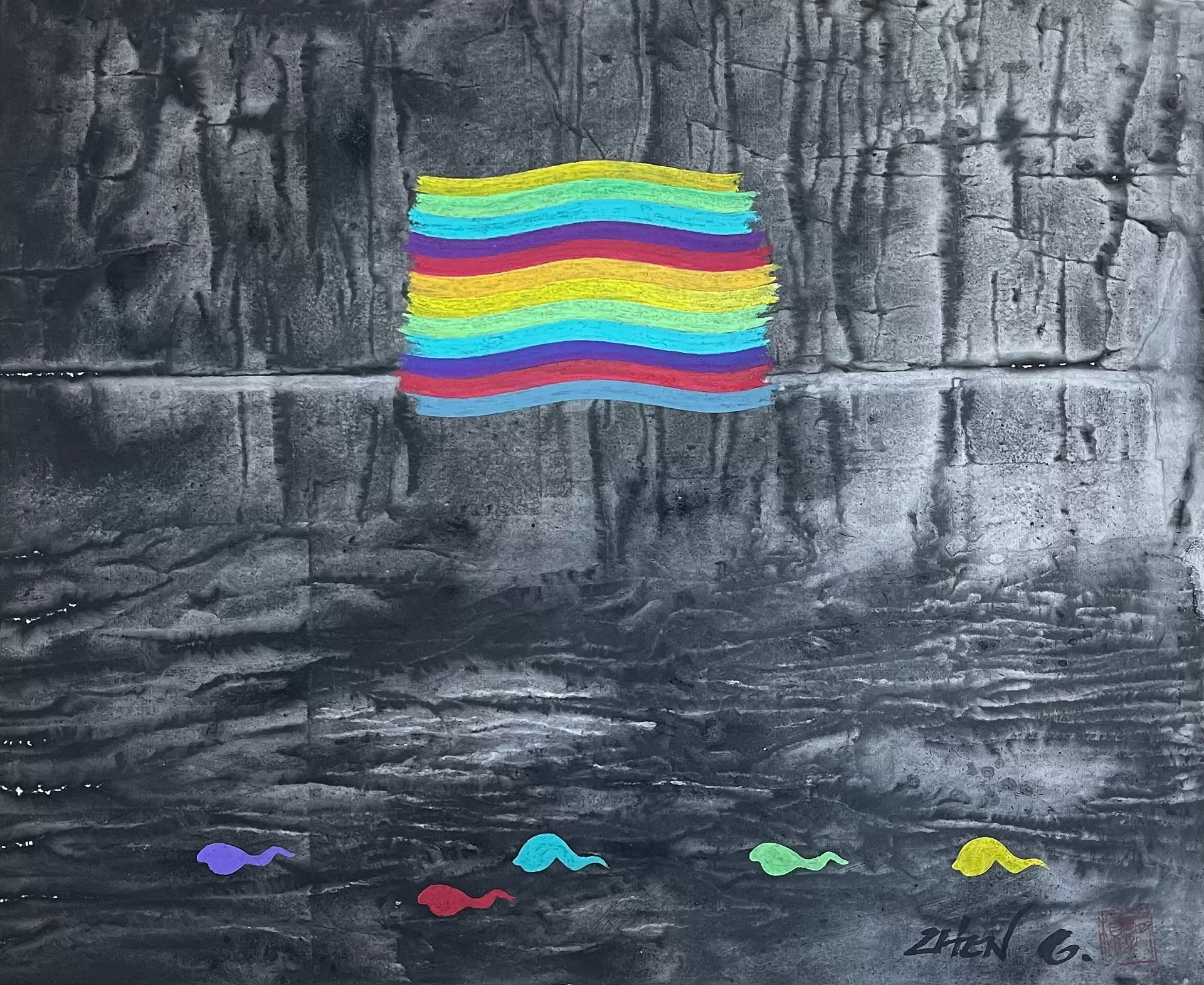 Life with Color by 郭楨 Zhen GUO | 現代アートの販売・通販 | ArtSticker