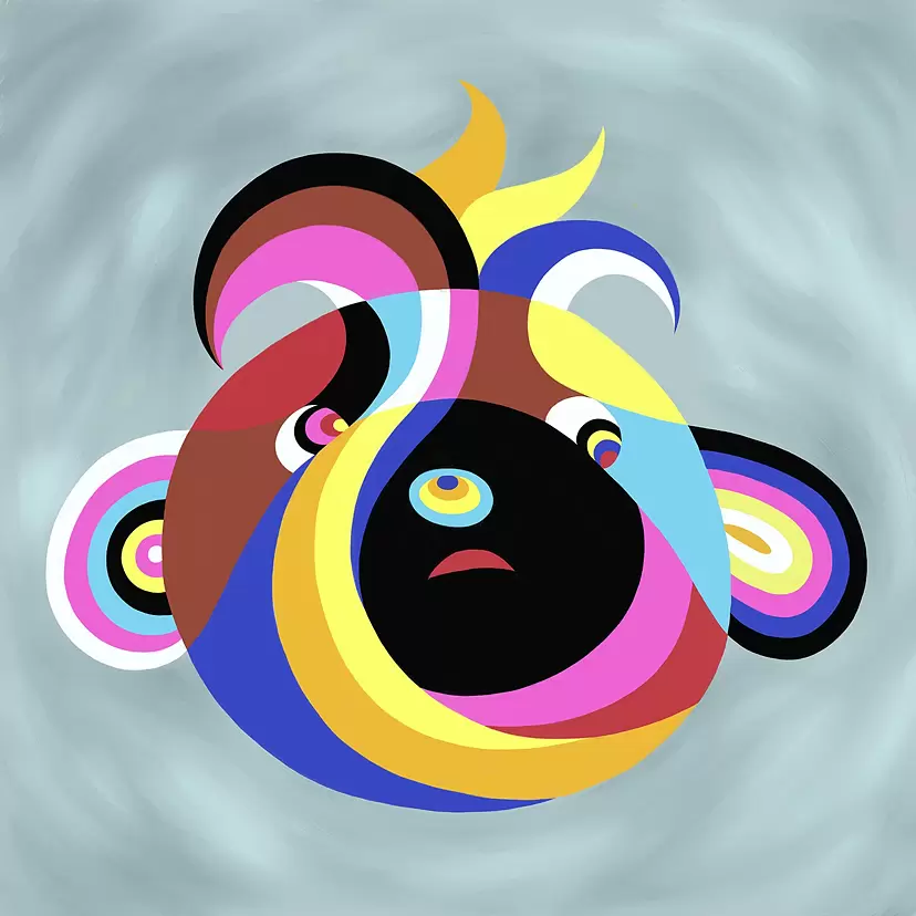 fickle dog_06 by 小山和彦 | 現代アートの販売・通販 | ArtSticker