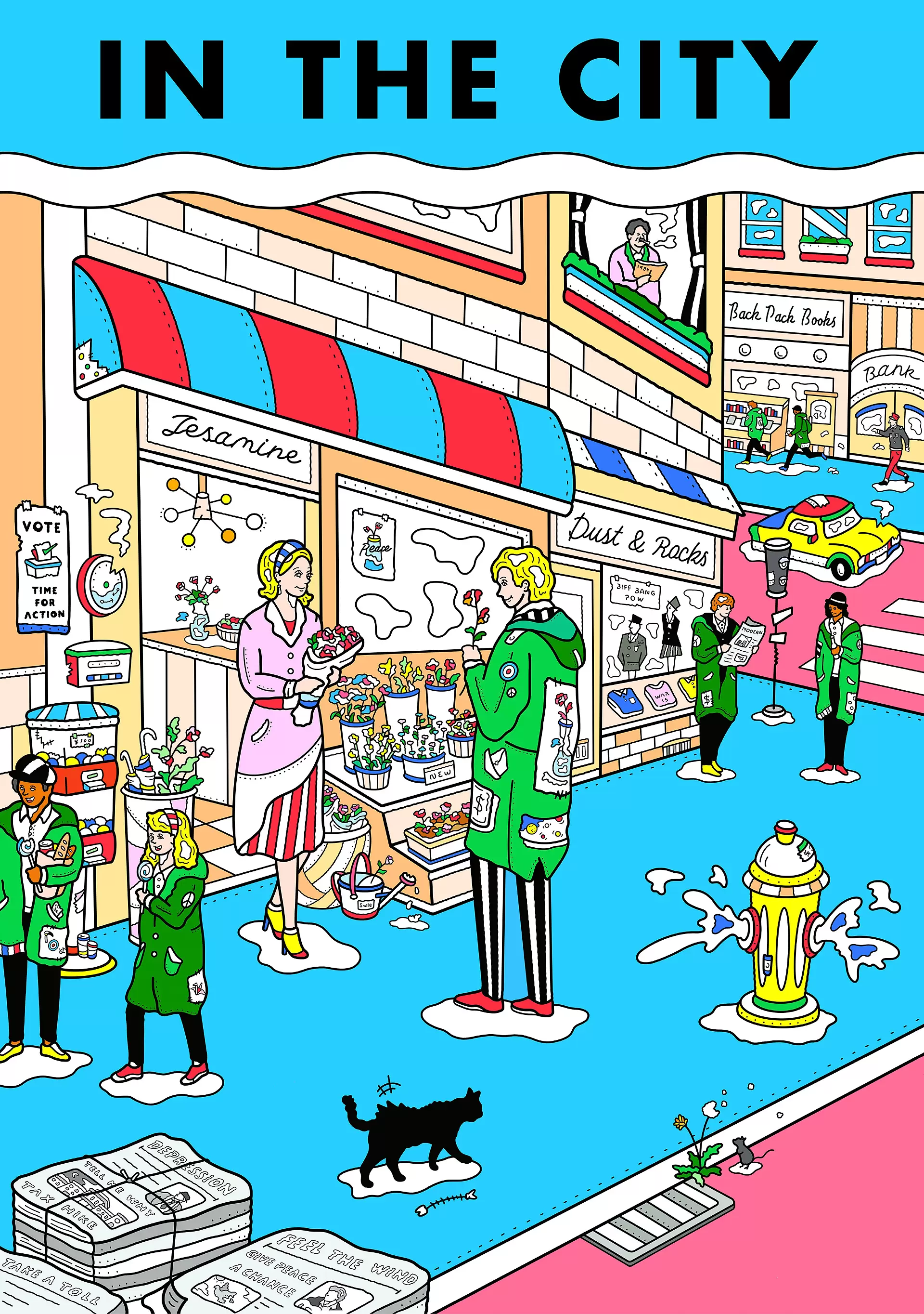 IN THE CITY by YUTAKA NOJIMA 野島佑隆 | 現代アートの販売・通販 | ArtSticker