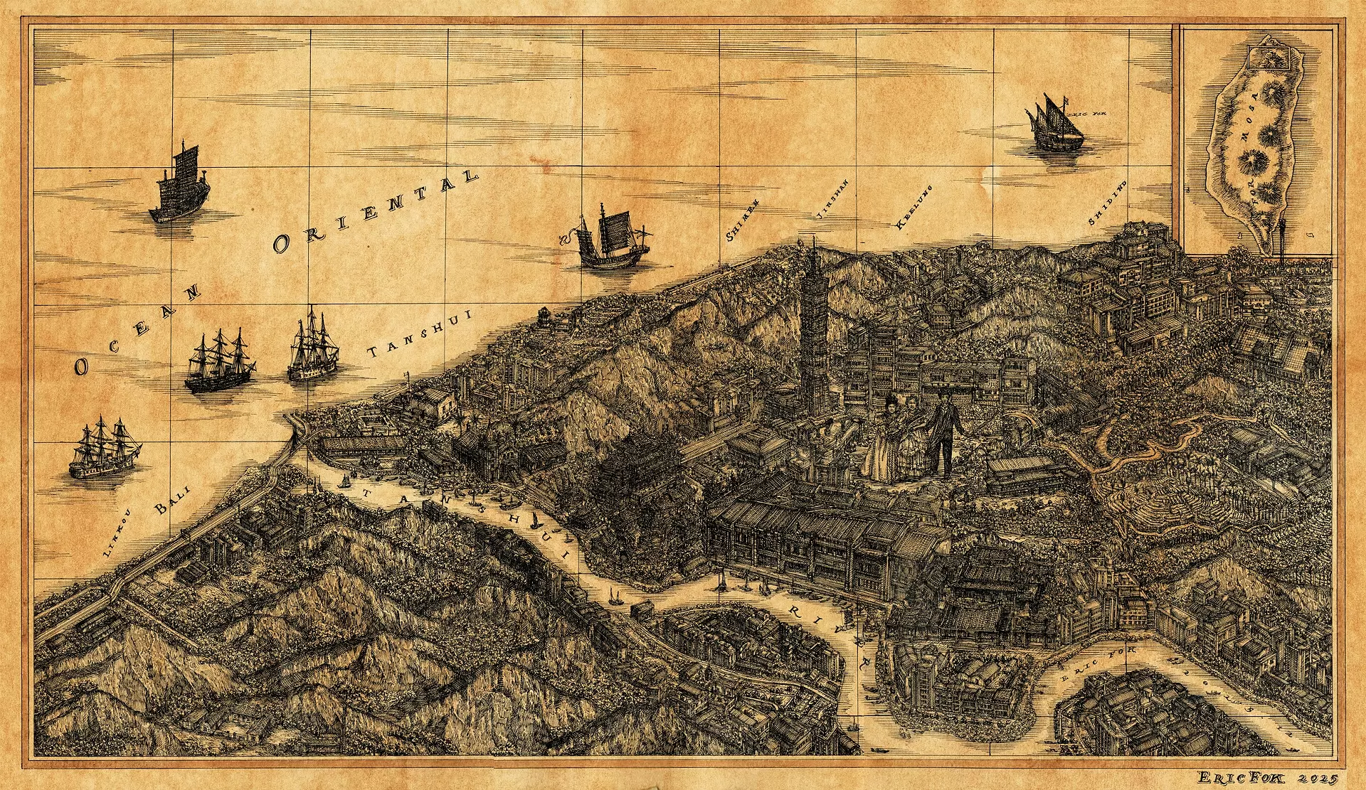 Dreaming of the Occident No.4 by 霍凱盛 Eric Fok | 現代アートの販売・通販 | ArtSticker