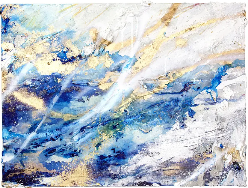 Beyond the Blue by ayaka nakamura | 現代アートの販売・通販 | ArtSticker