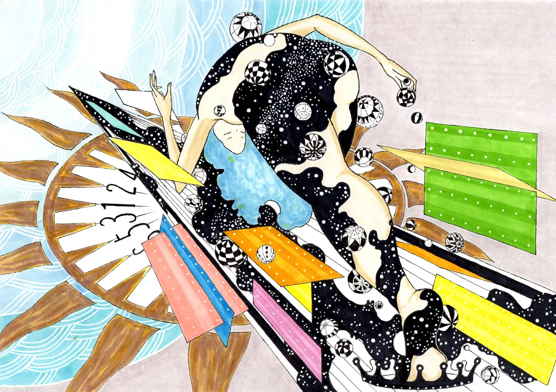 【SOLD OUT】絡まる宇宙 by Tano yasuhisa | 現代アートの販売・通販 | ArtSticker