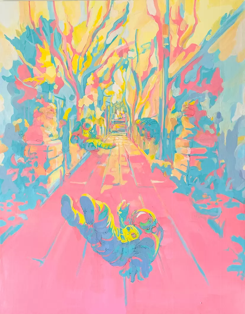 サーカス 踊る ボール ささやく 生きる by Yoyo-YOSH | 現代アートの販売・通販 | ArtSticker