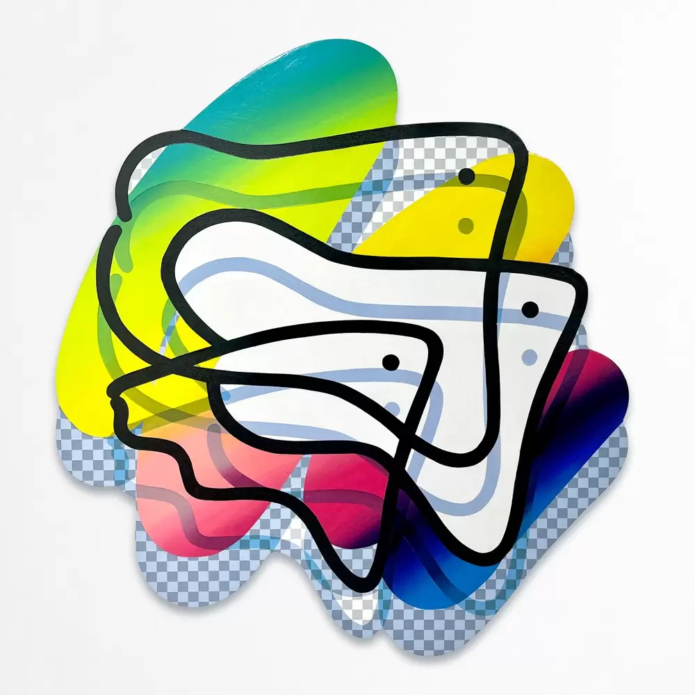 Overlap #16 by 海岸和輝 | 現代アートの販売・通販 | ArtSticker