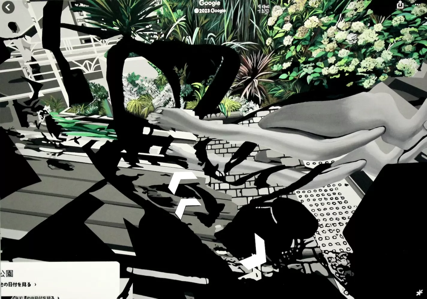 35.6617624, 139.7029169 by 田口愛子 | 現代アートの販売・通販 | ArtSticker