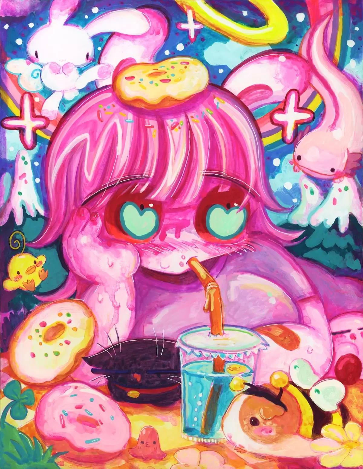 PICNIC by ク渦群 | 現代アートの販売・通販 | ArtSticker