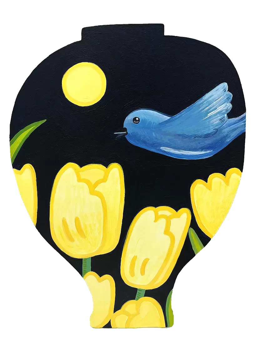 Q. what is your happiest memory? by Momo Kim | 現代アートの販売・通販 | ArtSticker