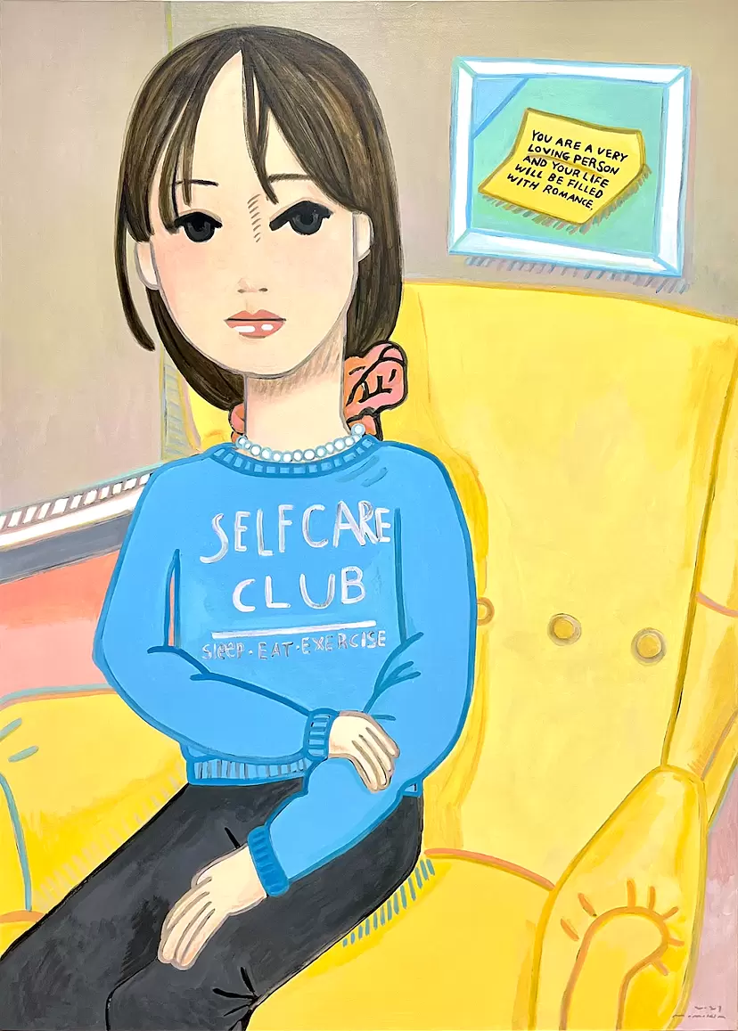 Self Care Club by Momo Kim | 現代アートの販売・通販 | ArtSticker
