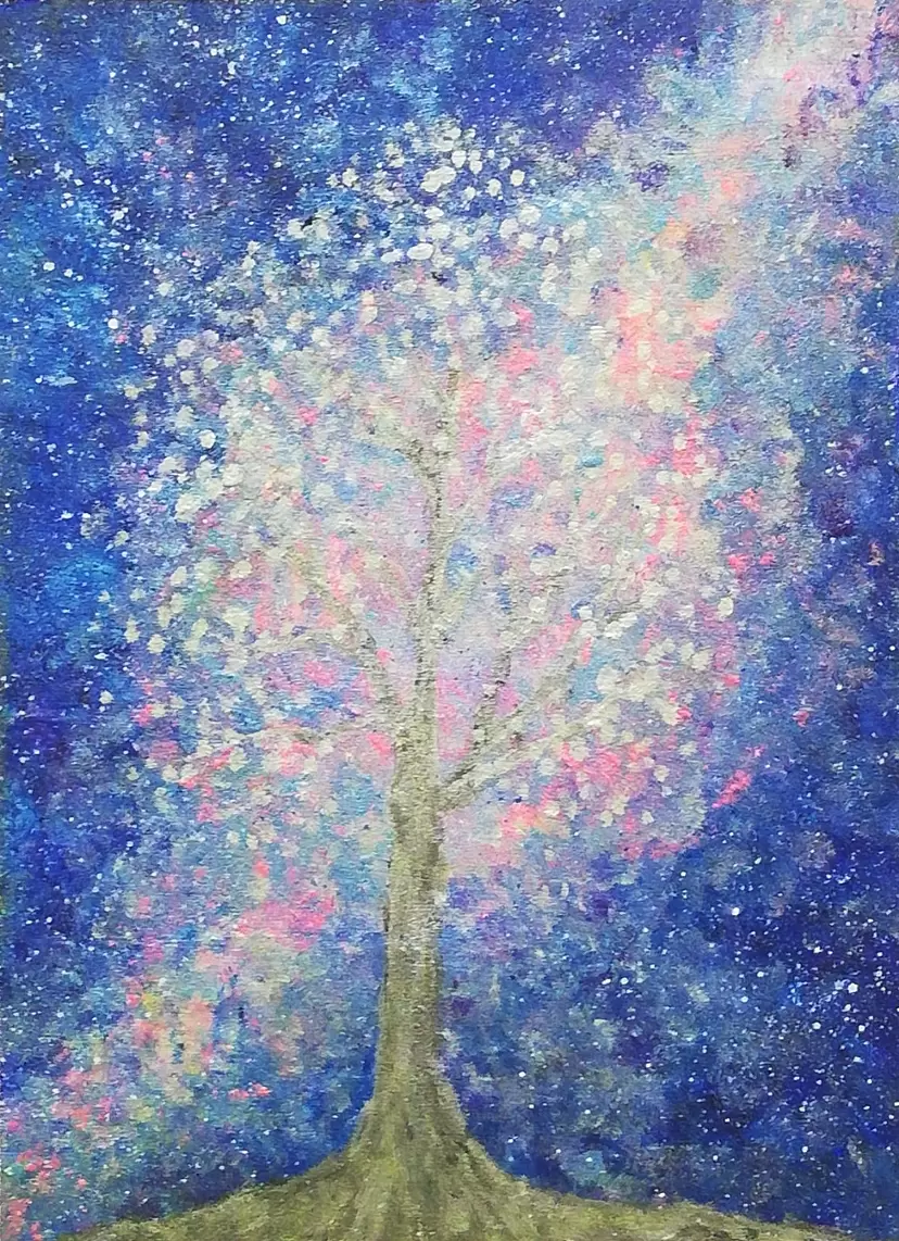 Twinkle Twinkle Little Tree by 高尾美智 | 現代アートの販売・通販 | ArtSticker