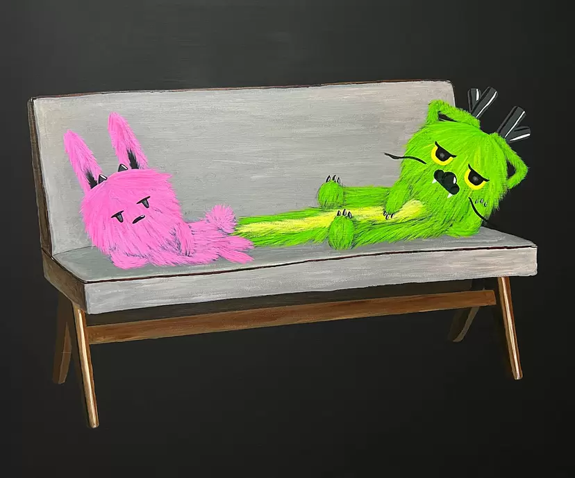 slack off by Cc | 現代アートの販売・通販 | ArtSticker