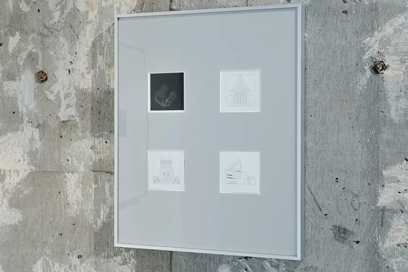 Radioactive Ghost House - K (drawings) by 成定由香沙 | 現代アートの販売・通販 | ArtSticker