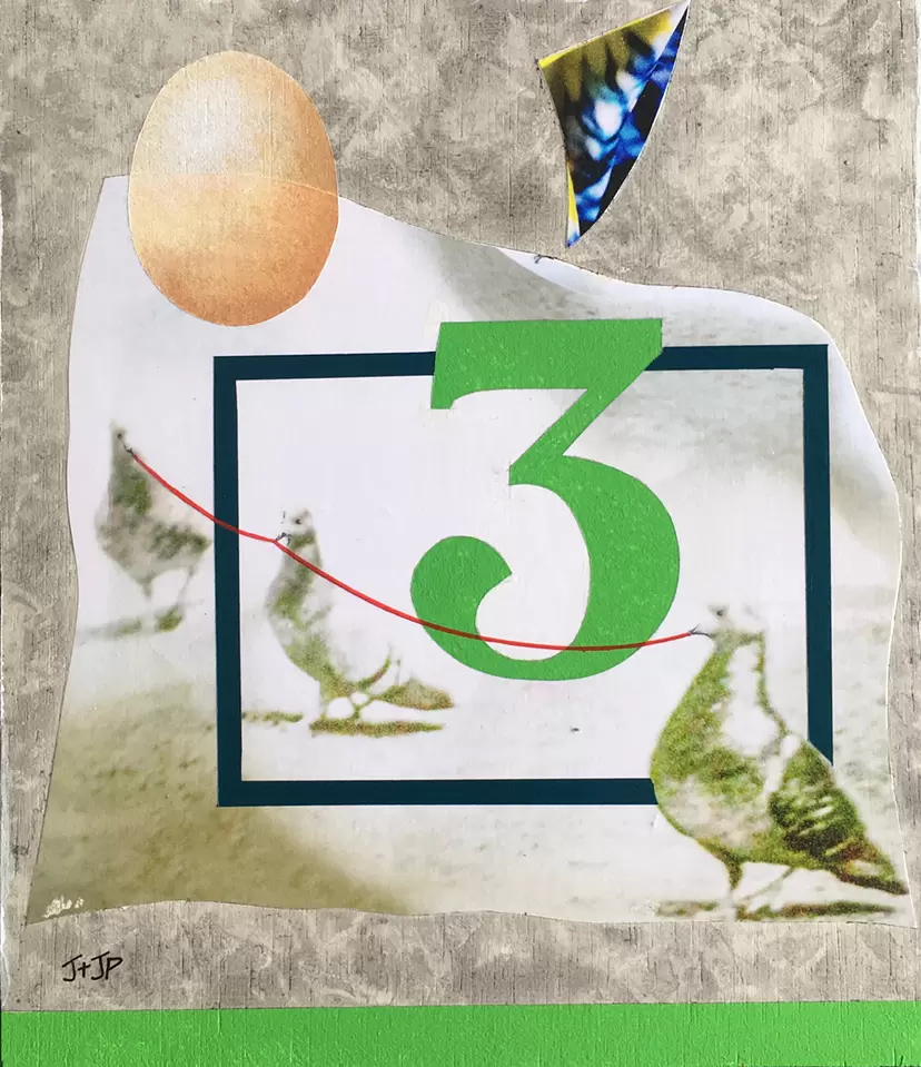 3 for 3 birds by Jean-Philippe Pons | 現代アートの販売・通販 | ArtSticker