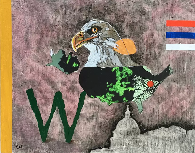 W for Washington by Jean-Philippe Pons | 現代アートの販売・通販 | ArtSticker