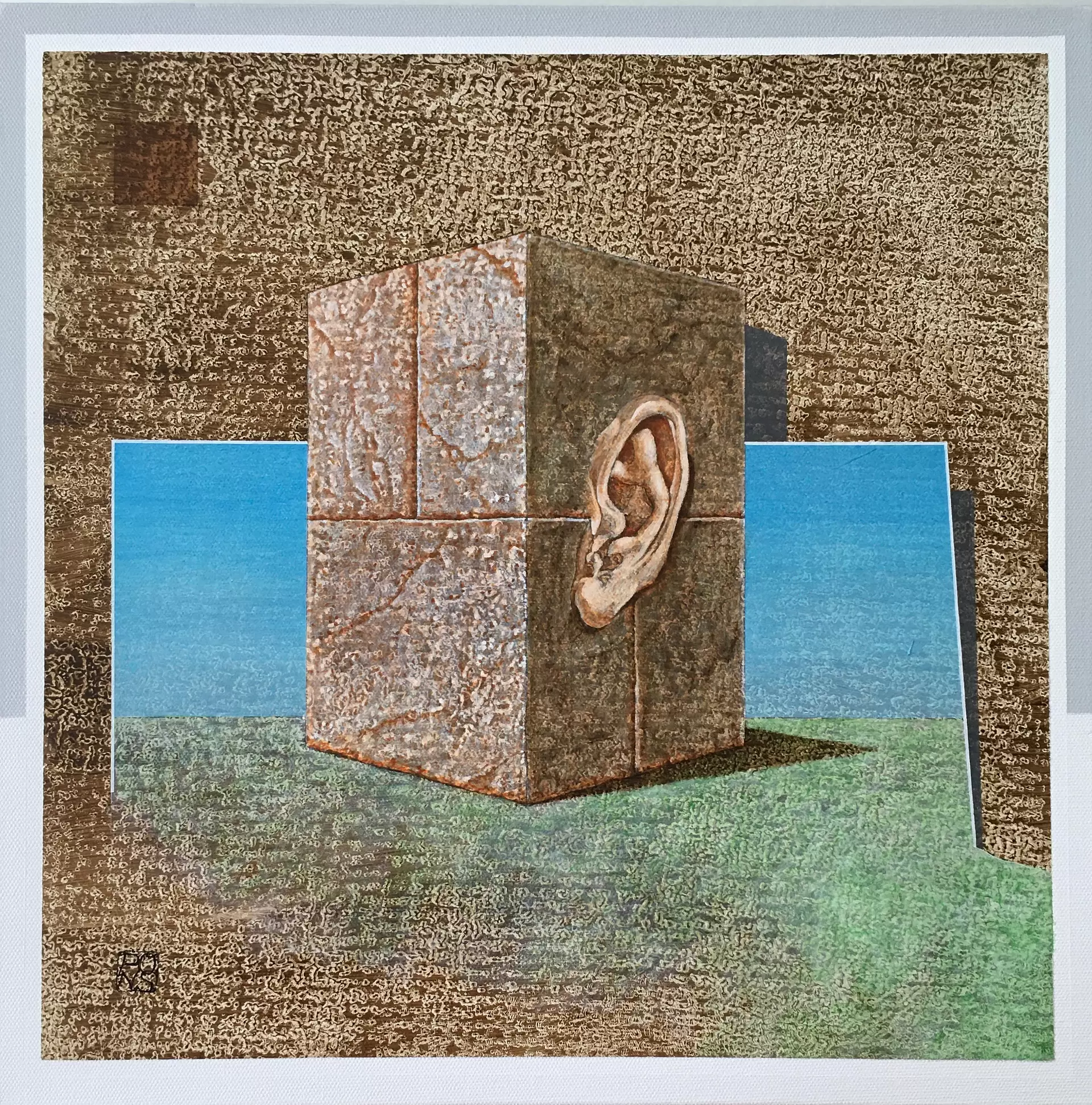 Square head by Jean-Philippe Pons | 現代アートの販売・通販 | ArtSticker