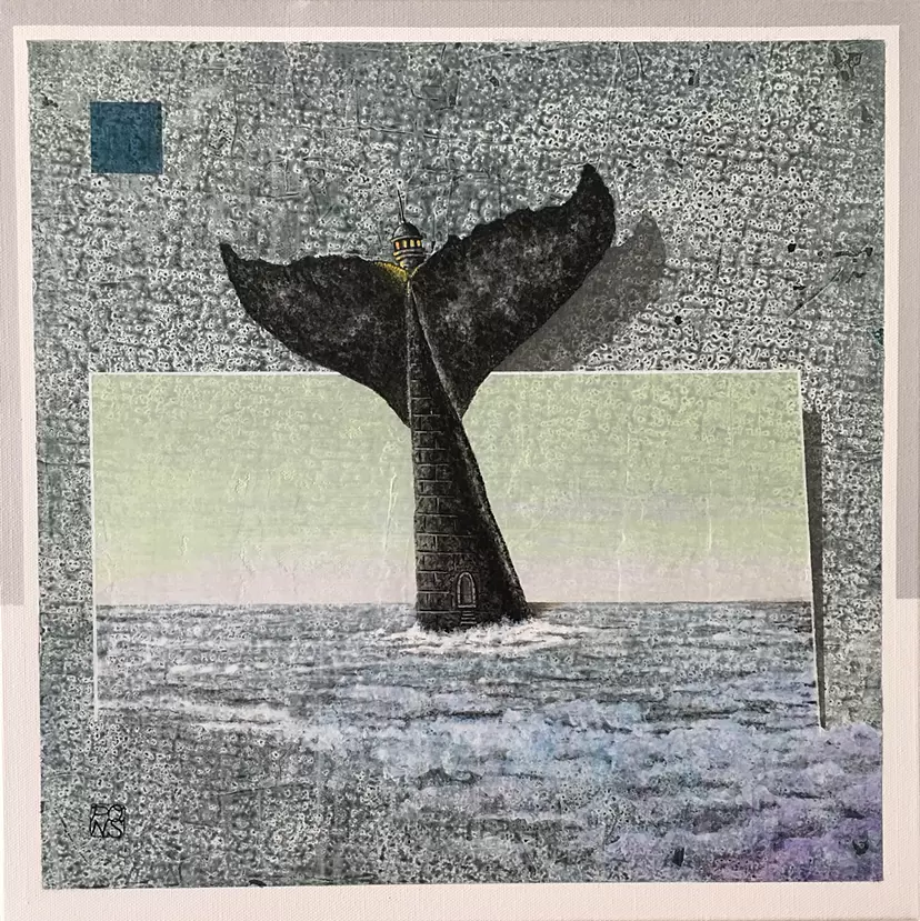 Moby Dick's lighthouse by Jean-Philippe Pons | 現代アートの販売・通販 | ArtSticker