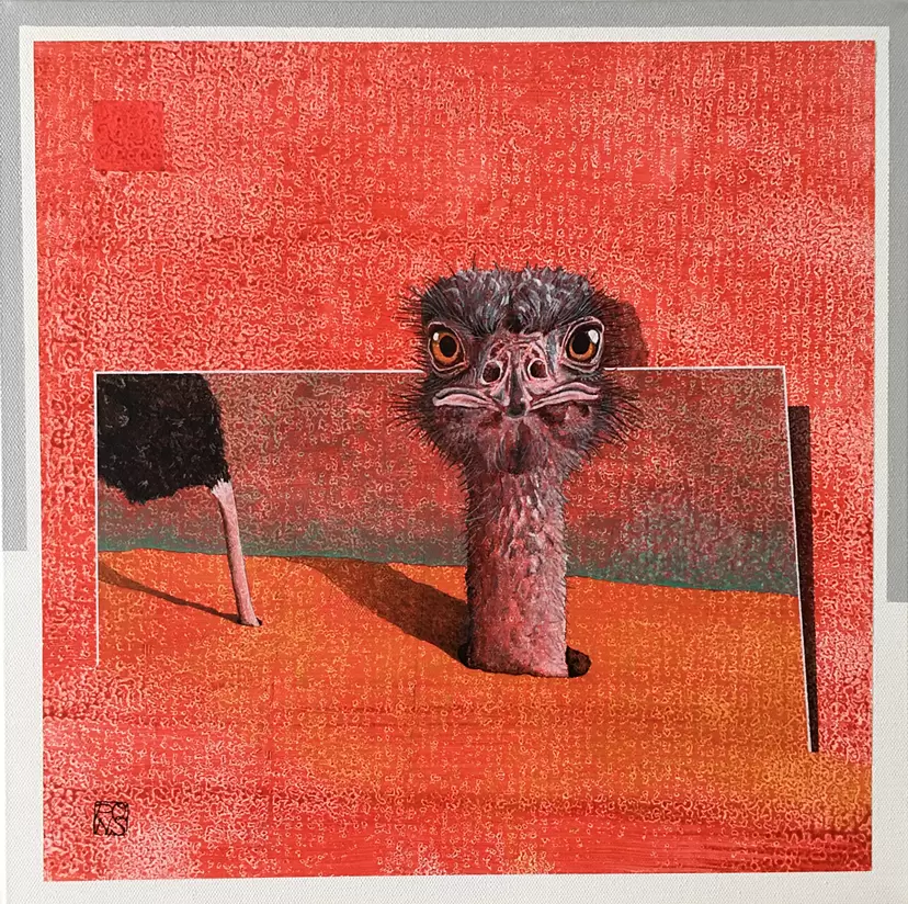 Stop burying your head! by Jean-Philippe Pons | 現代アートの販売・通販 | ArtSticker